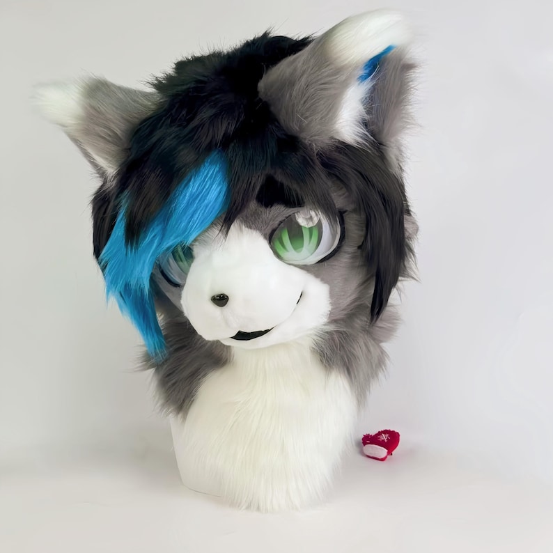 Kemono Head Commission, Fursuit Fox Mask, Fursuit Partial for ...