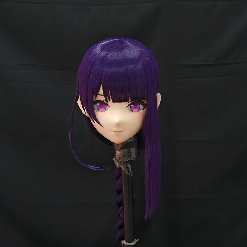 Custom Kigurumi Mask: Anime OC Cosplay, Handmade Resin Head Shell - Etsy