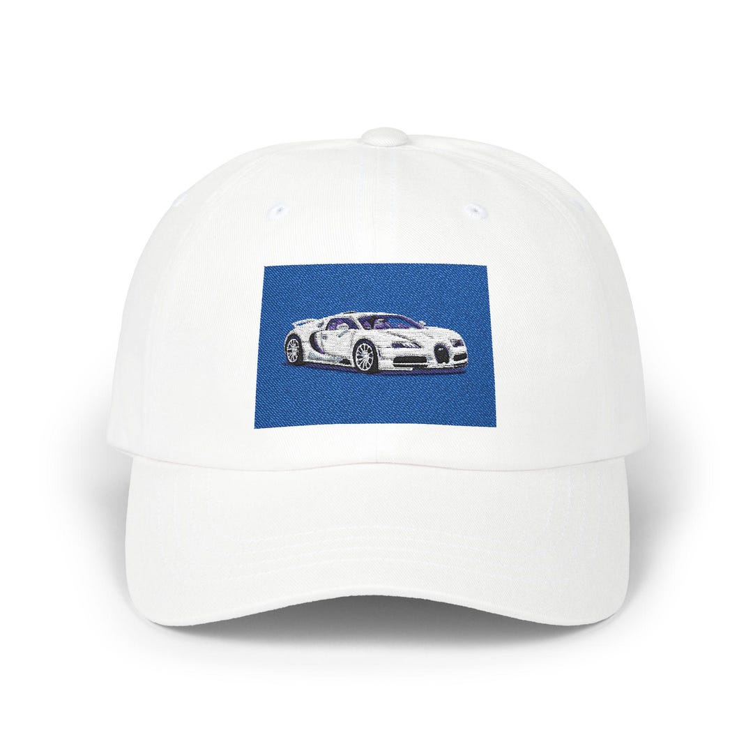 Bugatti Veyron Embroidered Cap, Unisex Cap, Vintage, Car Apparel ...