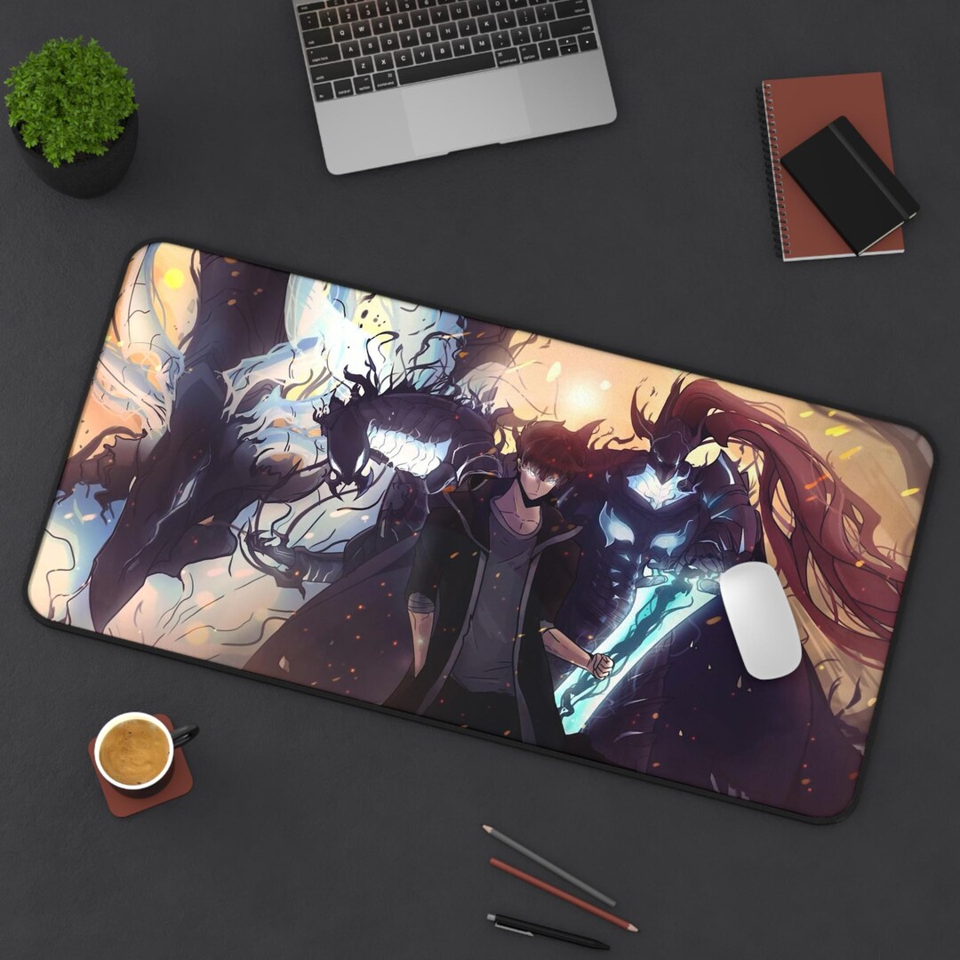 Solo Leveling Desk Mat - Gamer's Essentials for Home Office, Anime ...