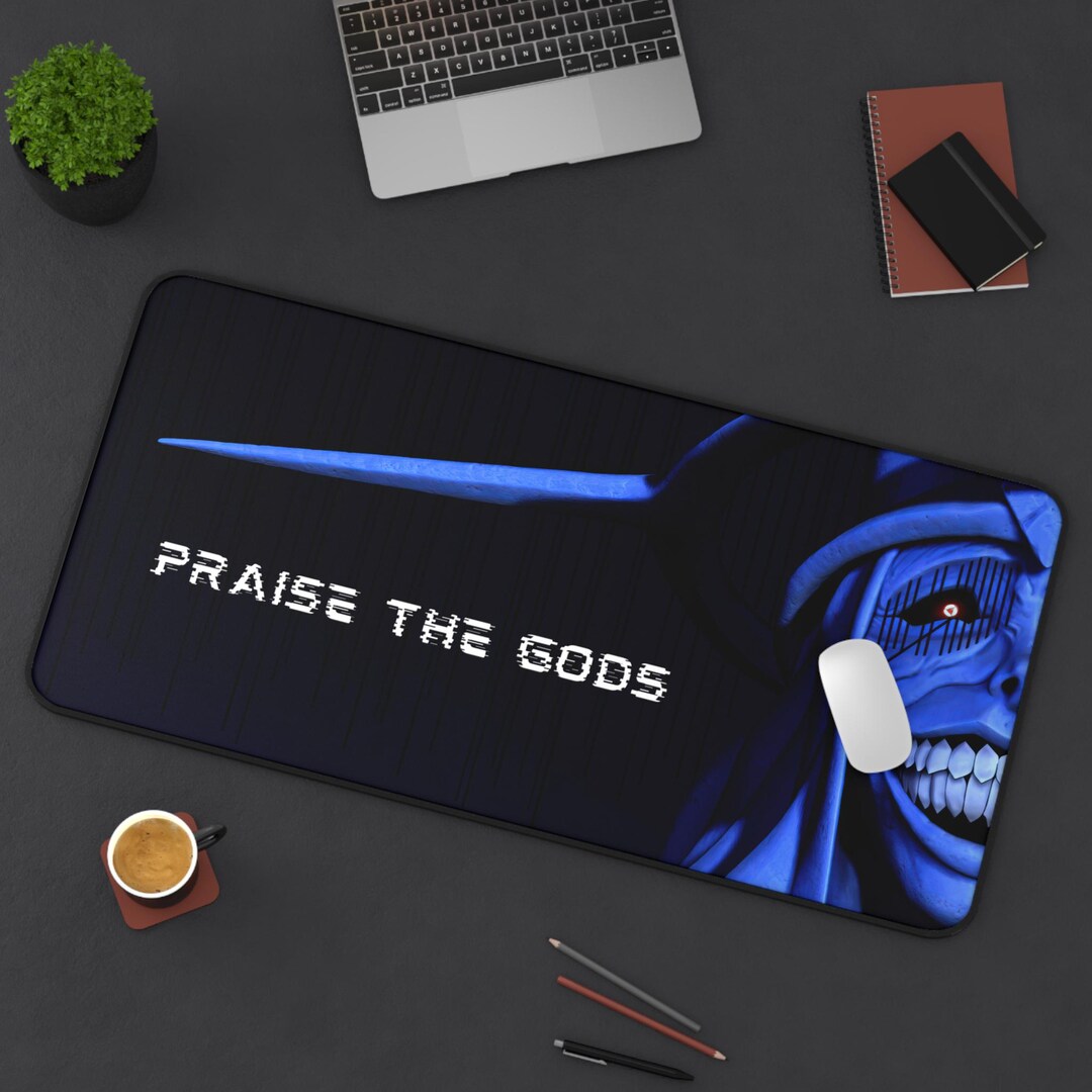 Solo Leveling Gaming Desk Mat, Praise the Gods Mouse Pad, Stylish ...