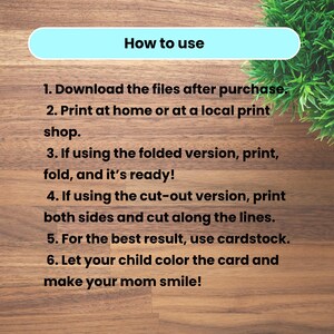 I Love My Brother Coloring Card: Printable Greeting Card (digital ...
