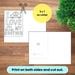 I Love My Brother Coloring Card: Printable Greeting Card (digital ...