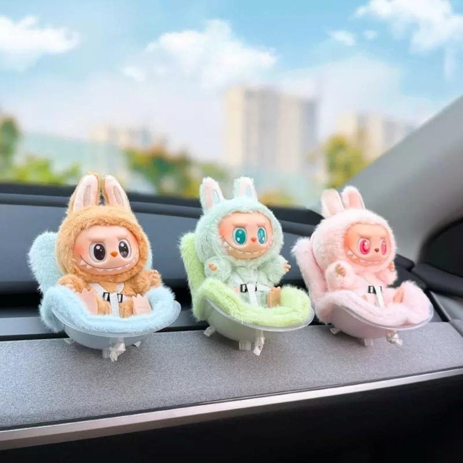 Labubu,labubu Car Seat,the Monsters,limited Edition,labubu Case ...