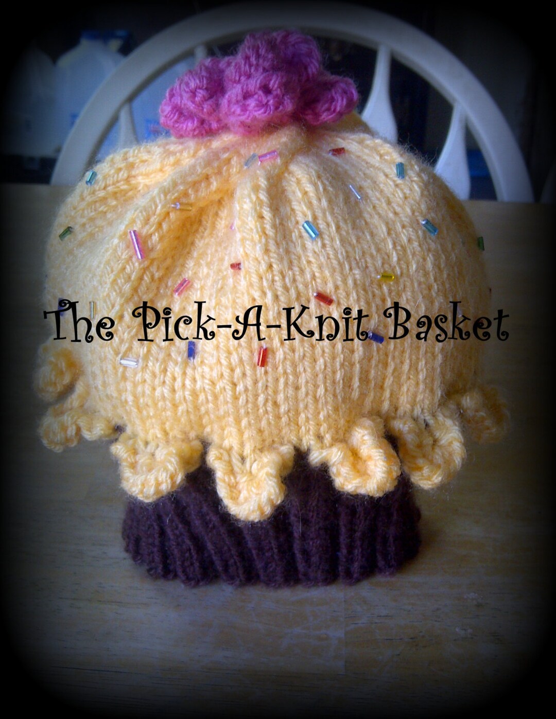 Cupcake Hat Pattern (PDF) - Etsy