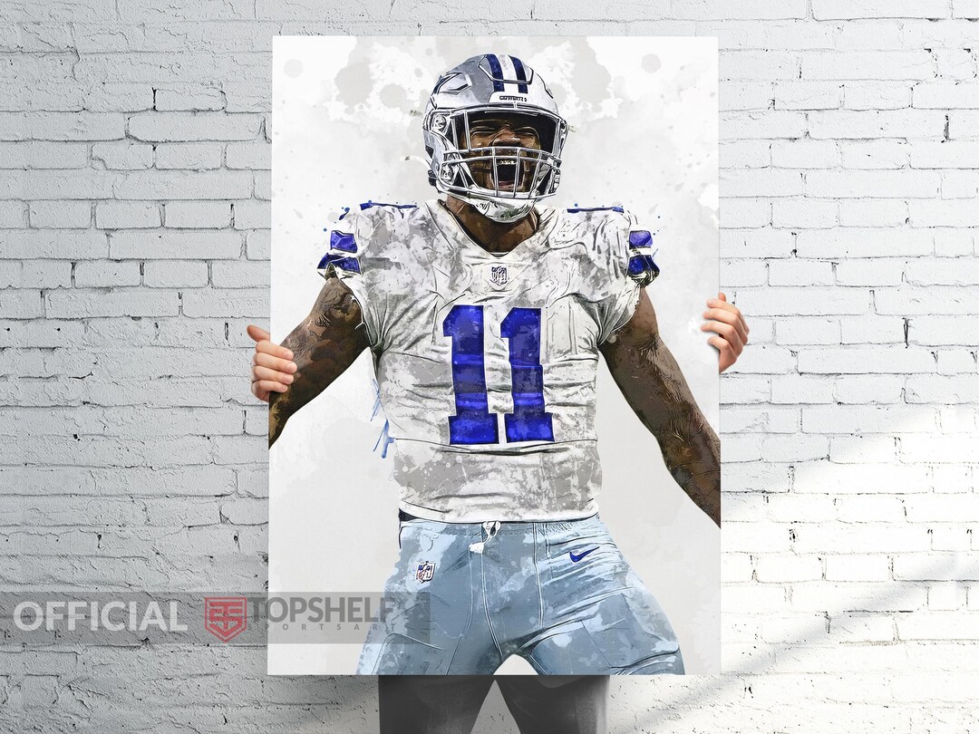 Micah Parsons Dallas Poster/canvas | Football Man Cave Art, Sports Room ...