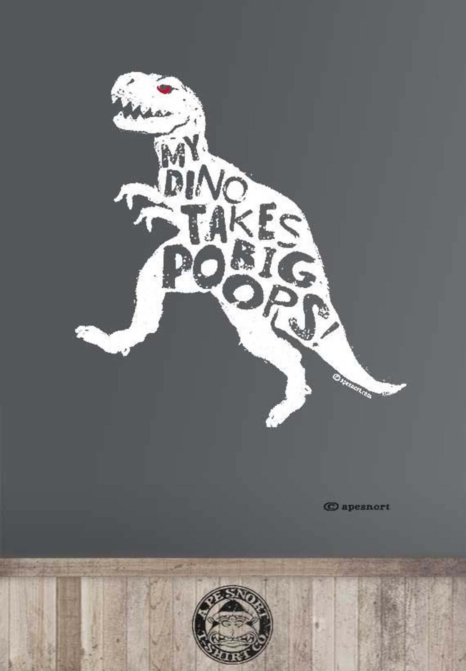 Fun Dinosaur T-shirt Ladies T-rex Poop Tee Gift for Teens Dino - Etsy