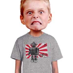 Kamikaze Robot Kids Robot T-shirts for Science Nerds Geeks Gammers ...