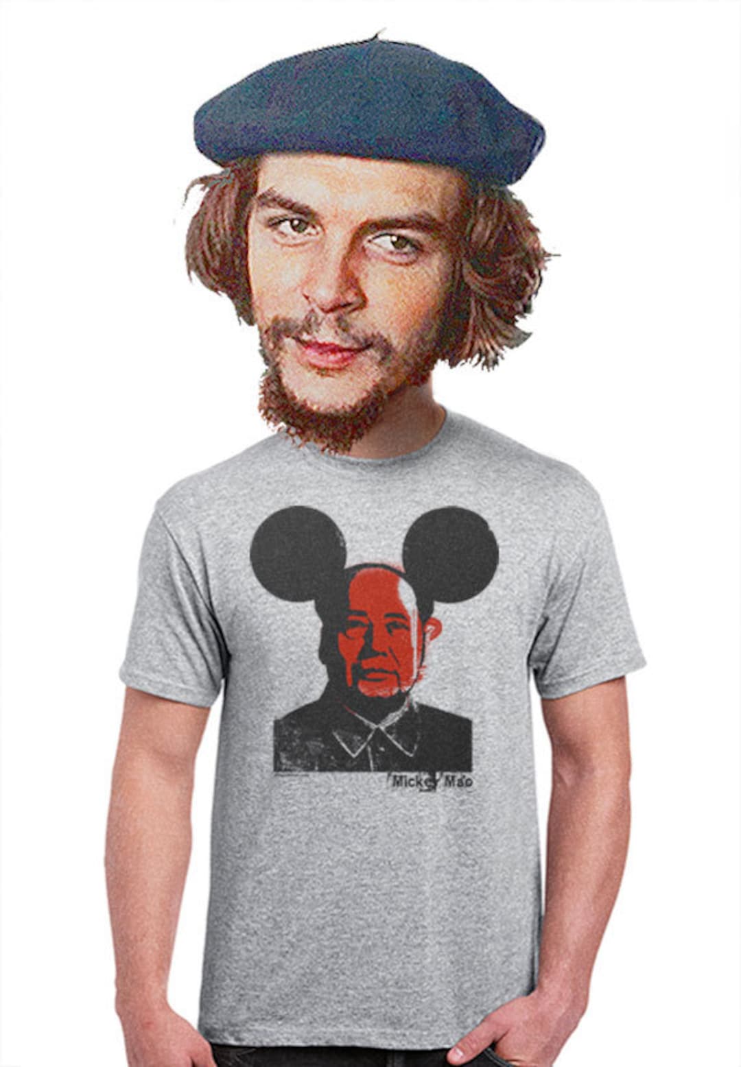 Mickey Mao, Funny Shirt, Mao Tse Tung, Mickey Mouse, Political T-shirt ...