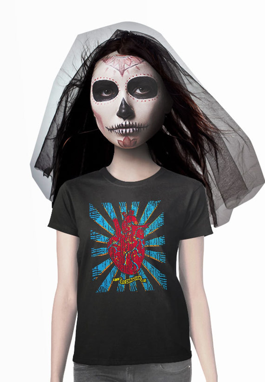 Day of the Dead Shirt for Women Teens Great Gift Idea for - Etsy