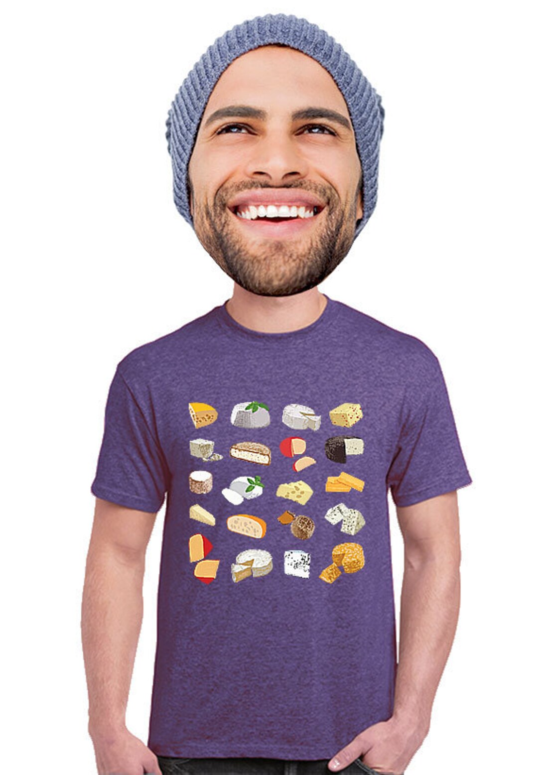 Assorted Cheeses, T-shirt, for Foodie, Geeky, Foodie Gift, Fan of ...