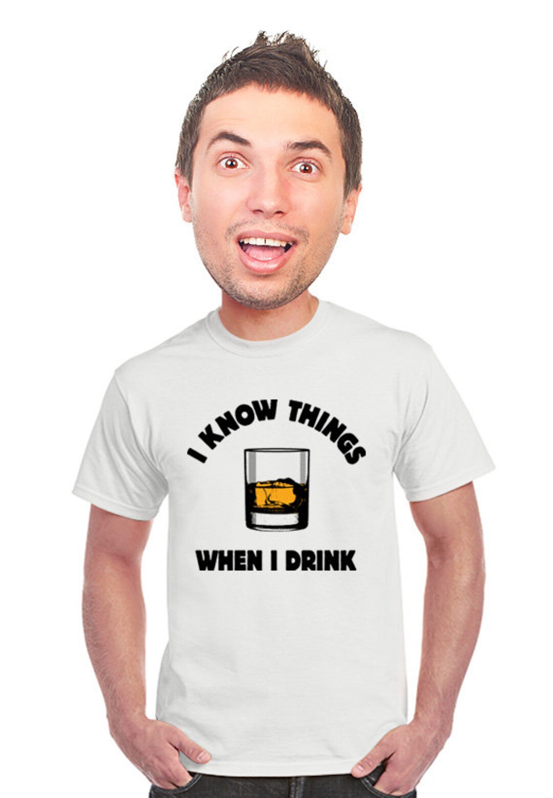 Liquor Tee, Alcohol Shirt, Funny Drinking T-shirt, Mixed Drinks, for ...