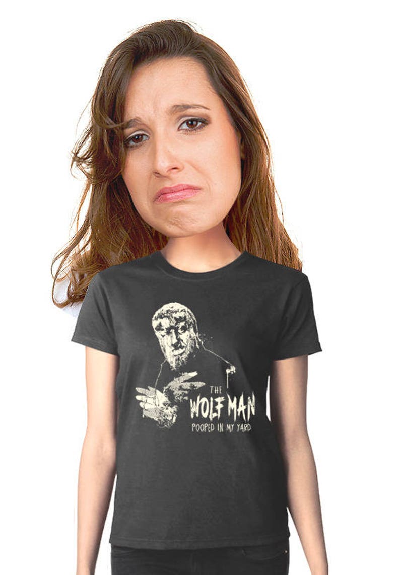 Wolf Man T-shirt Gift for Horror Movie Fan Geeky Tshirt - Etsy