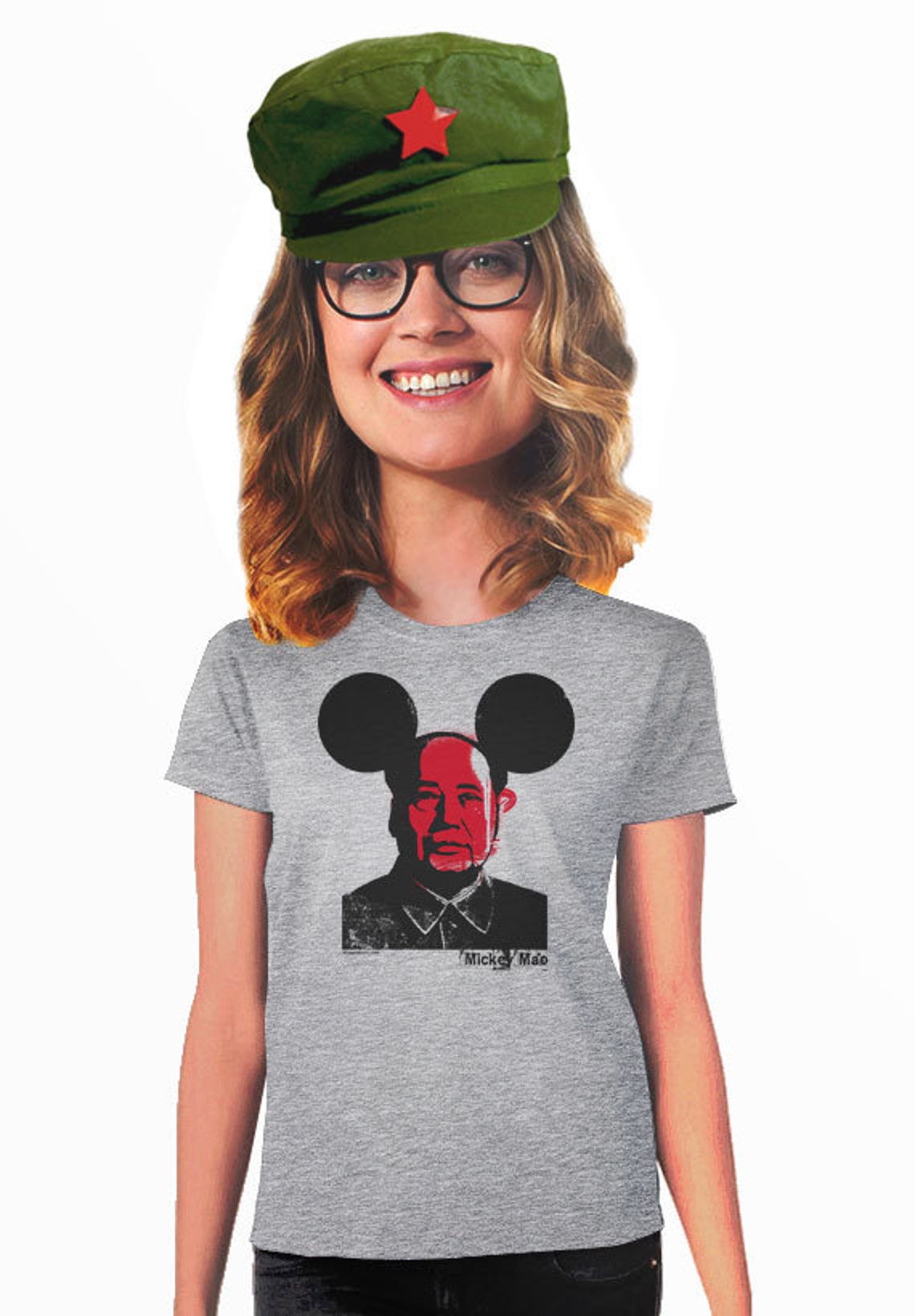 Micky Mao T-shirt for Women Mao Zedong China Mickey Mouse Fans - Etsy