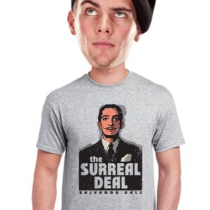 Salvador Dali T-shirt, Art T-shirt, Salvador Dali Gift, for Artist, Art ...