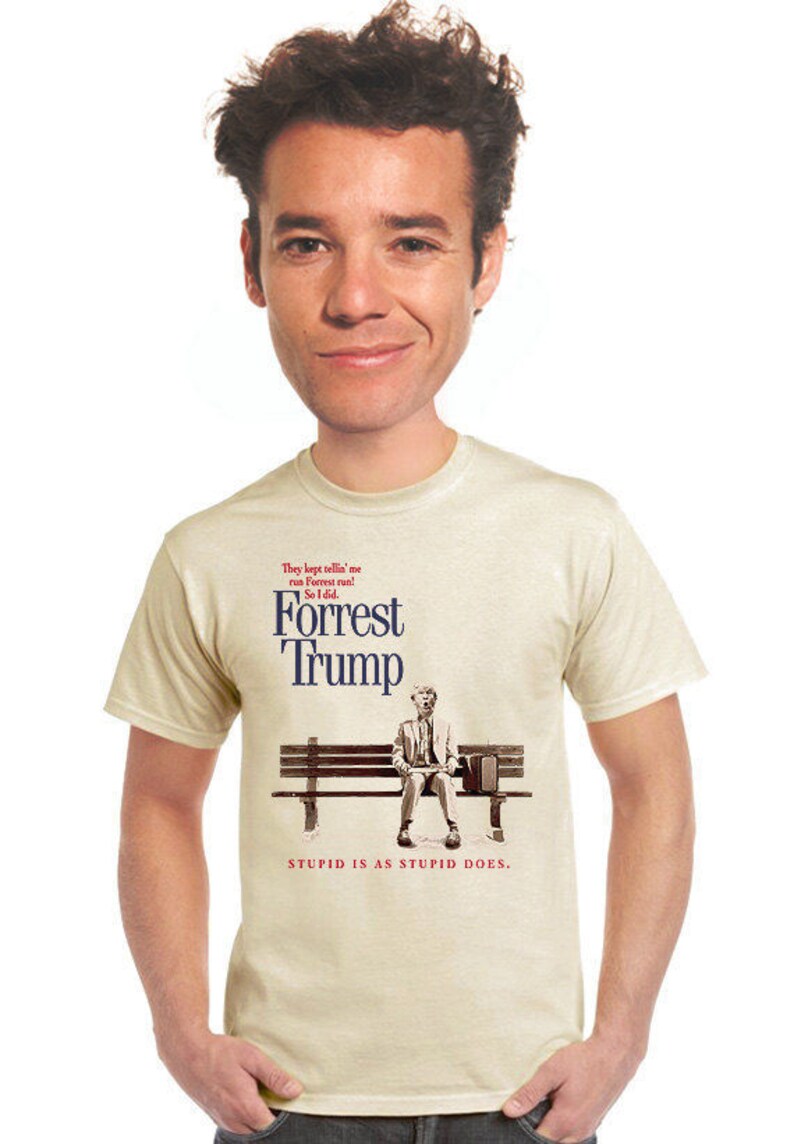Forrest Trump T-shirt Forest Gump Funny Political Tee | Etsy