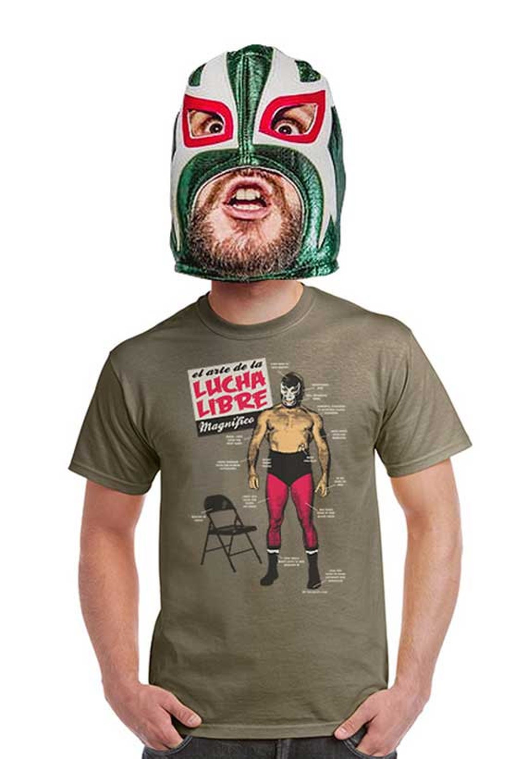 Lucha Libre, T-shirt, Mexican Wrestling, Wwf, Wwe, Mma, Funny, Wrestler ...