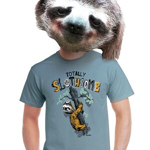 Totally Slothsome T-shirt Art Original Design Sloth T Shirt Trendy ...