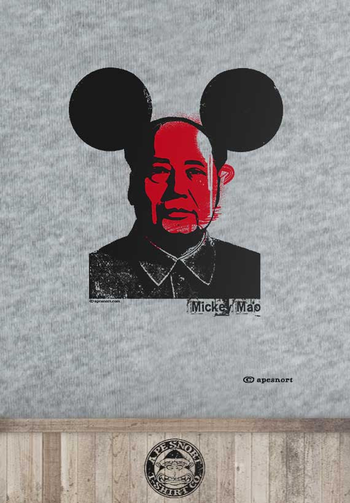 Micky Mao T-shirt for Women Mao Zedong China Mickey Mouse Fans - Etsy