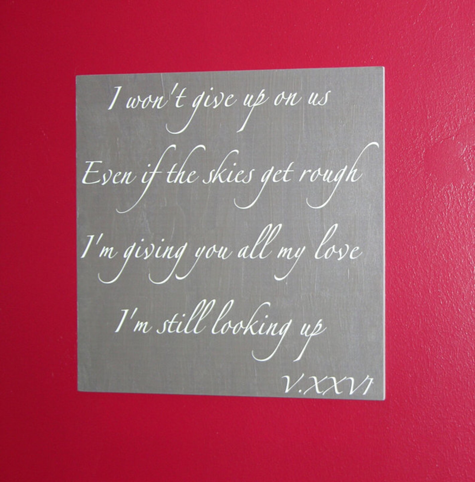 Wedding Vows on Wood Wedding Vow Art Song Lyric Art 5th - Etsy