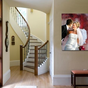 Acrylic Painting on Canvas Custom Unique Personalized Wedding or ...