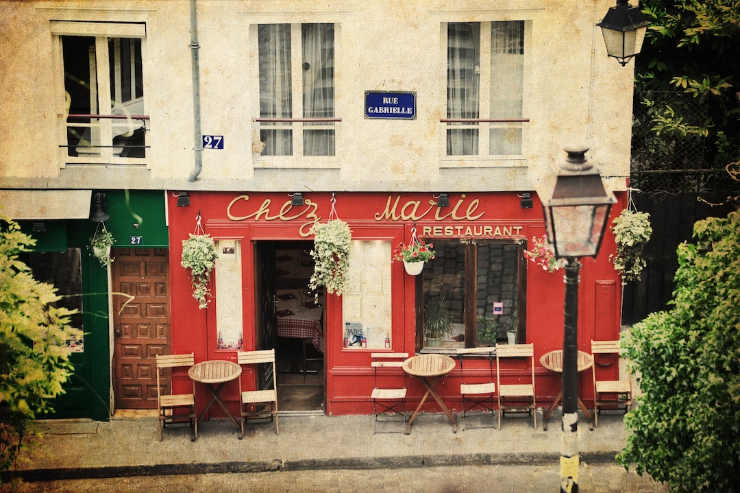 Paris Montmartre Chez Marie - Etsy