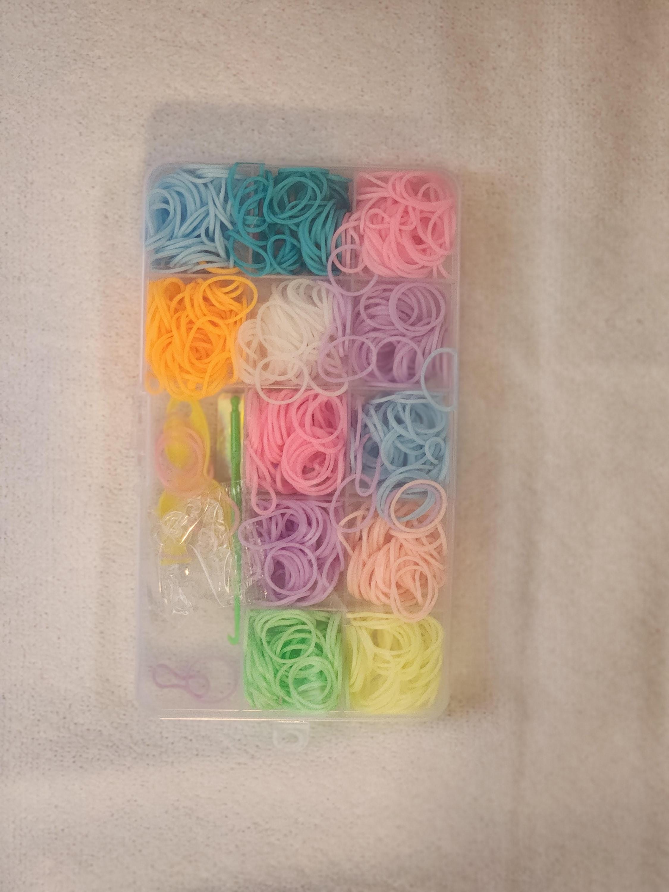 DIY Colored Band Bracelet Making Kit Pastel Colors. - Etsy