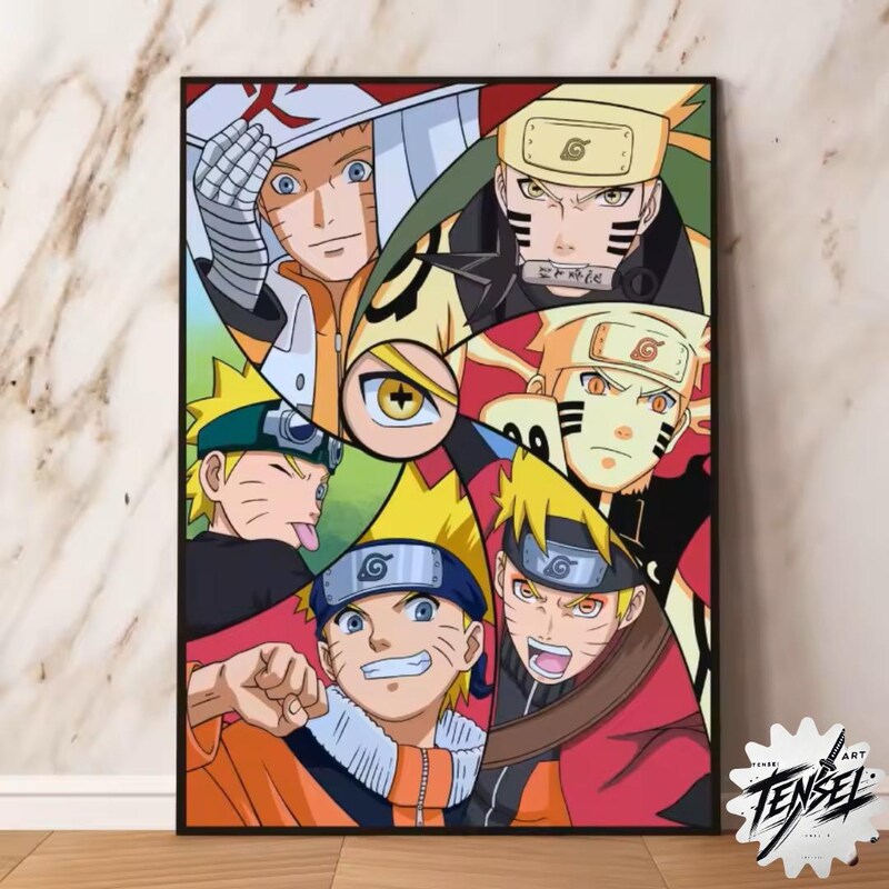 Naruto Poster - Etsy UK
