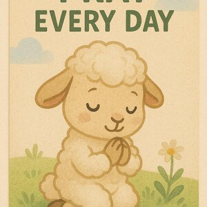 Quiet Sundays | Little Lamb Scripture Set - Etsy