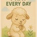 Quiet Sundays | Little Lamb Scripture Set - Etsy