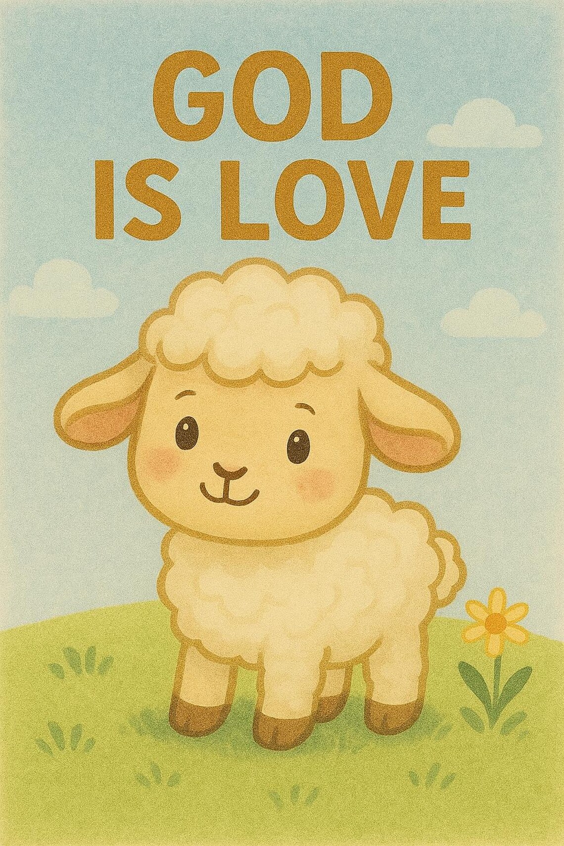 Quiet Sundays | Little Lamb Scripture Set - Etsy