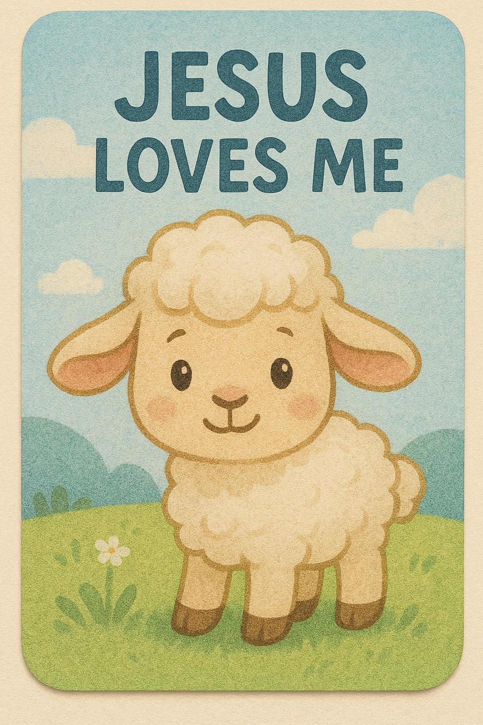 Quiet Sundays | Little Lamb Scripture Set - Etsy
