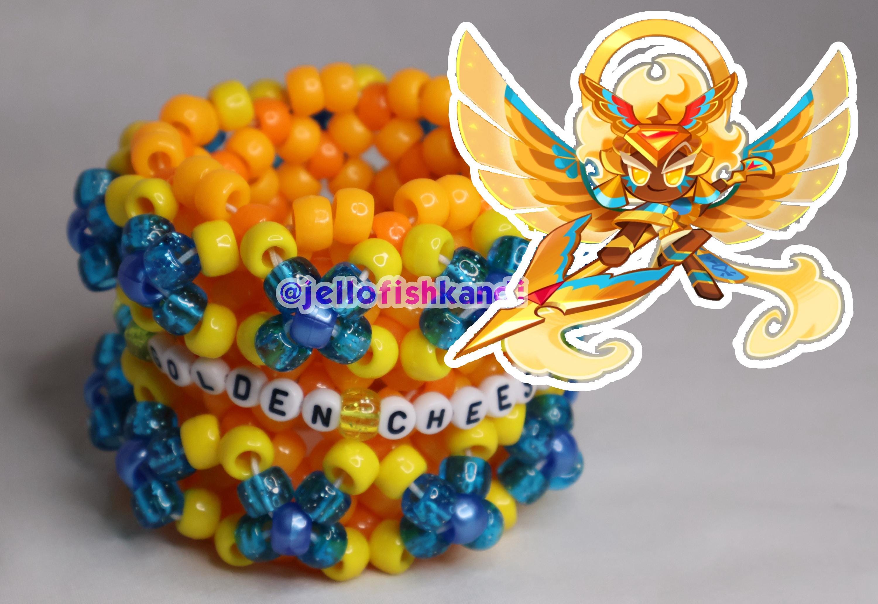 CUSTOM Kandi Fandom Rotating Cuff / Bracelet - Etsy