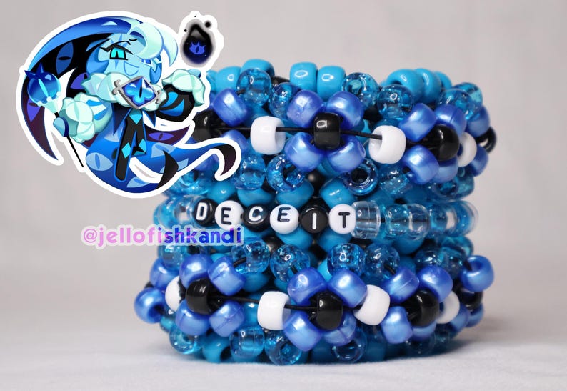 CUSTOM Kandi Fandom Rotating Cuff / Bracelet - Etsy