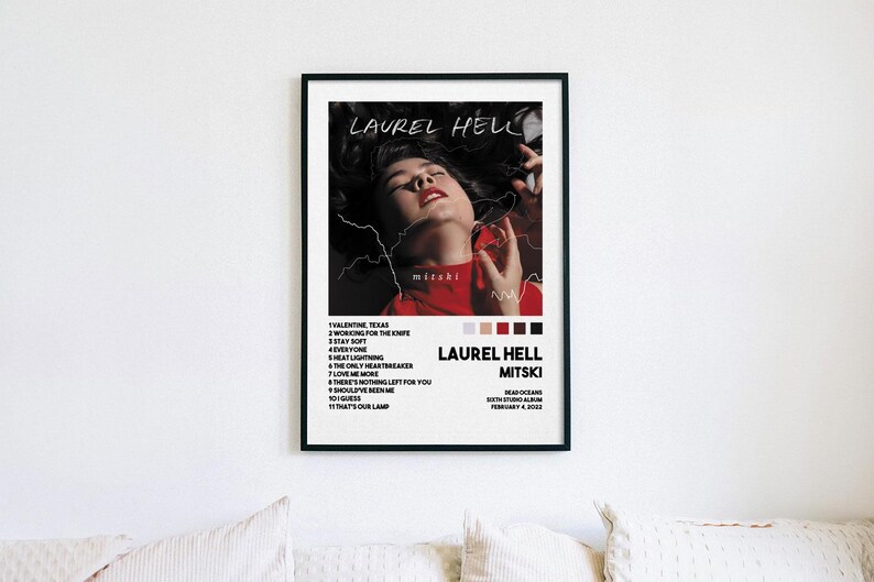 Mitski Laurel Hell Album Cover Poster, Digital Print, Wall Art - Etsy