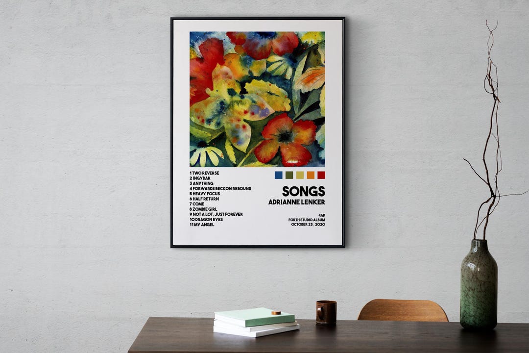 Adrianne Lenker Album Cover Poster, Digital Print, Wall Art - Etsy