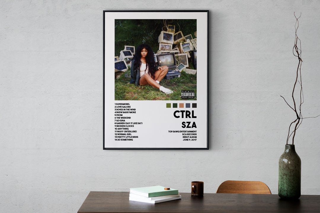 SZA Album Cover Poster, Digital Print, Wall Art - Etsy
