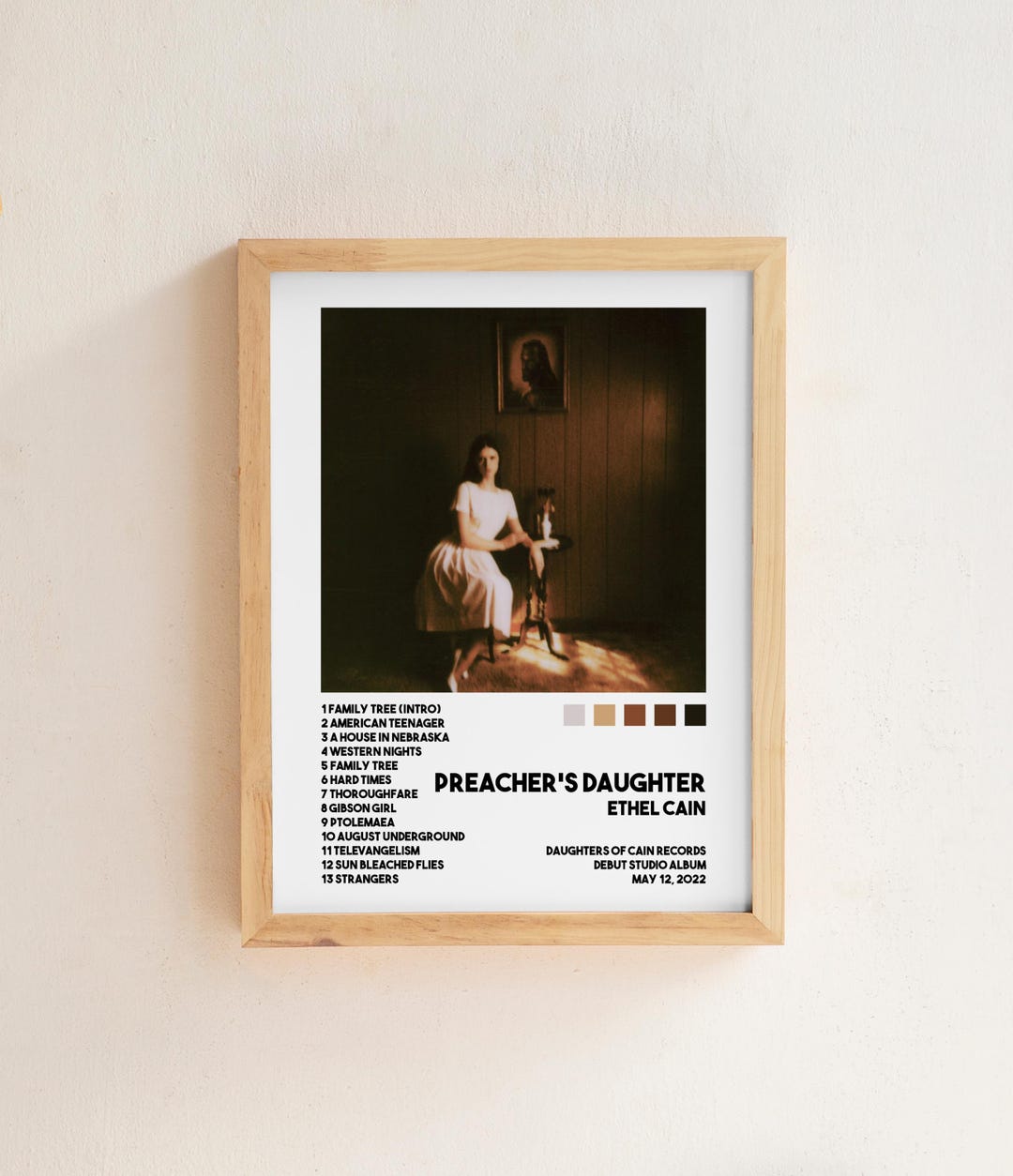 Ethel Cain Album Cover Poster, Digital Print, Wall Art - Etsy