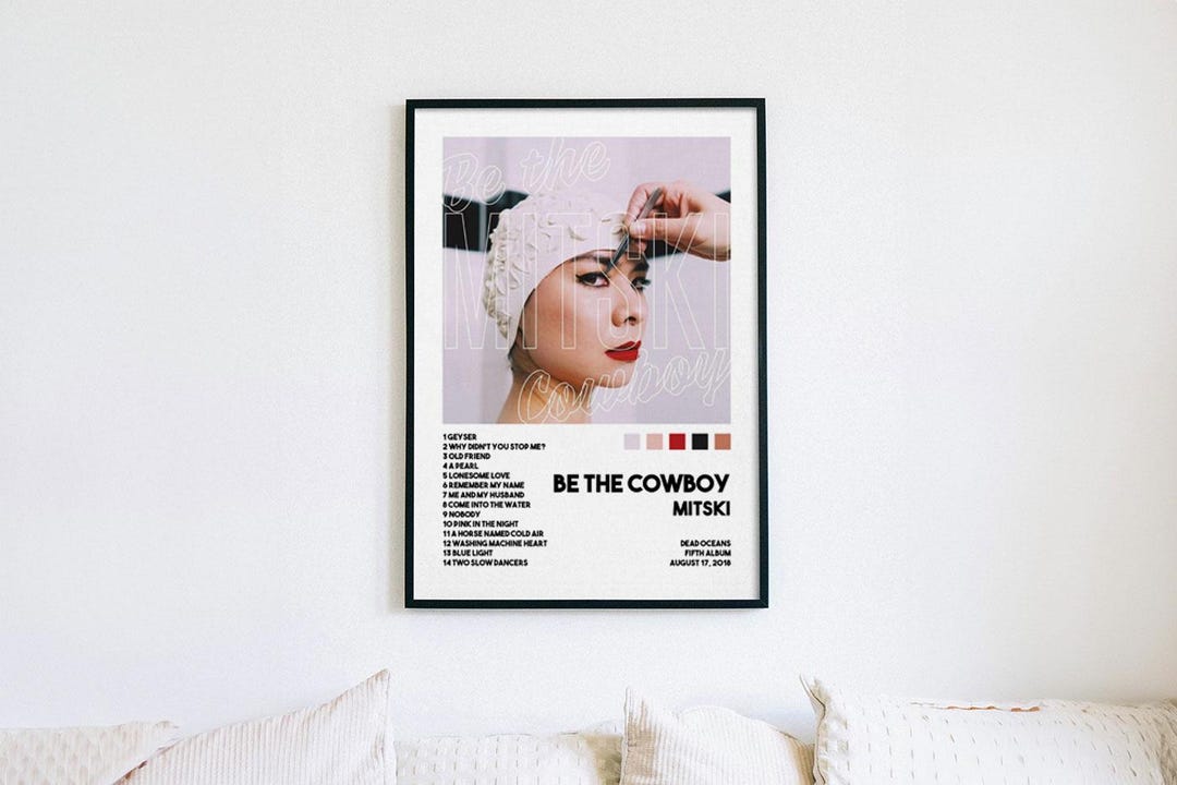 Mitski Be the Cowboy Album Cover Poster, Digital Print, Wall Art - Etsy
