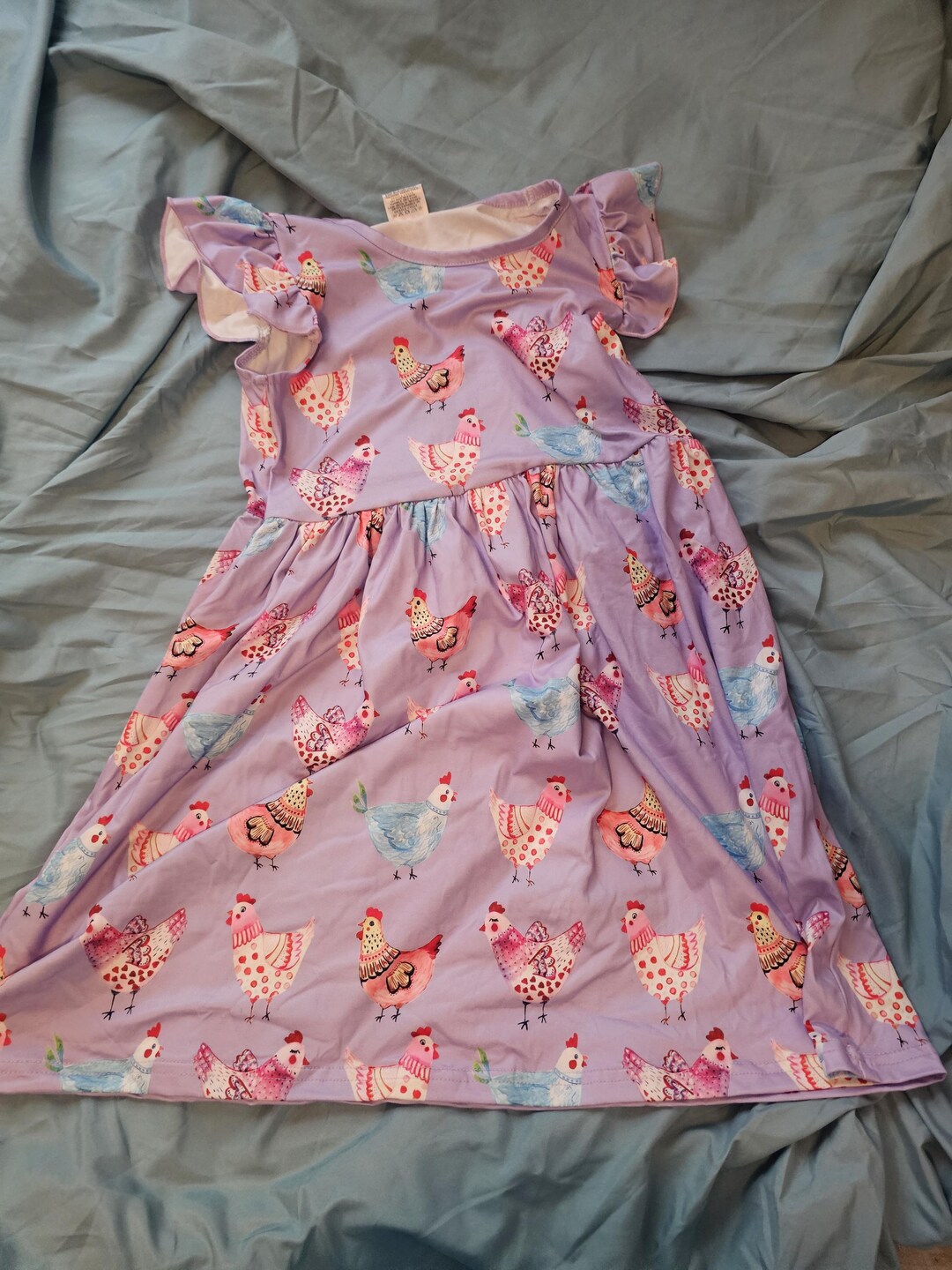 Purple Chicken Dress - Etsy