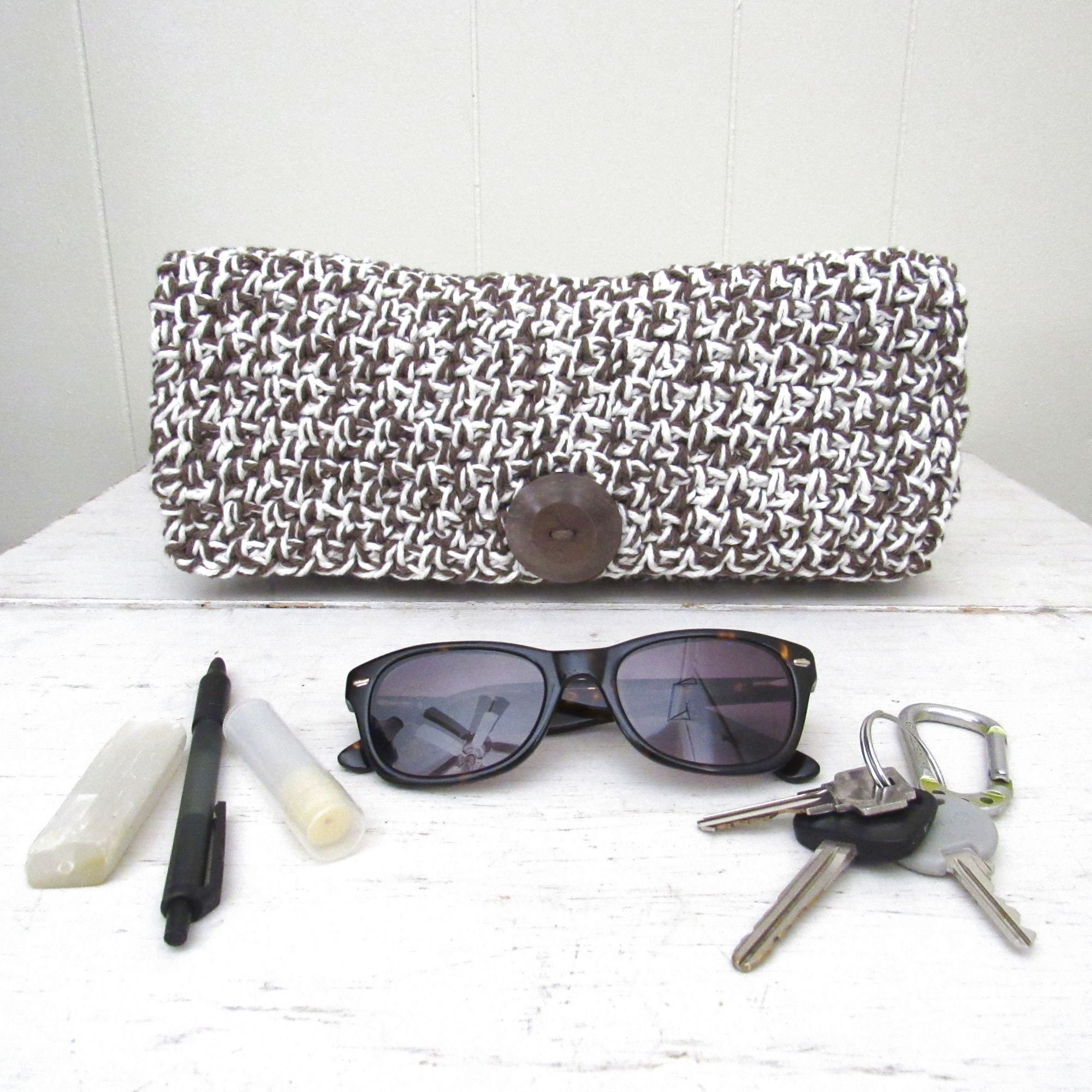 Crochet Bag Pattern - Fold Over Clutch Pattern - PDF Instant Download ...