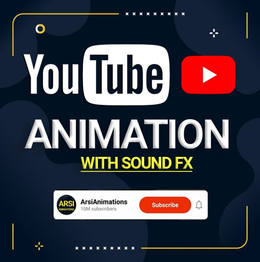 Custom Animated Youtube Subscribe Button Overlay for Video Intros 2025 ...