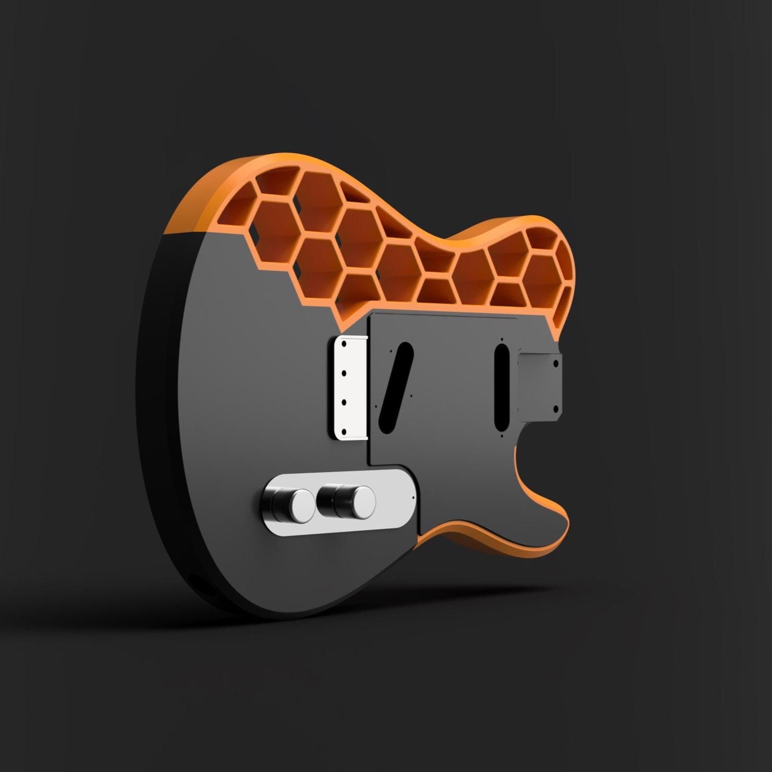 Custom 3d-printed Telecaster Guitars With Your Design, Brand, or Logo ...