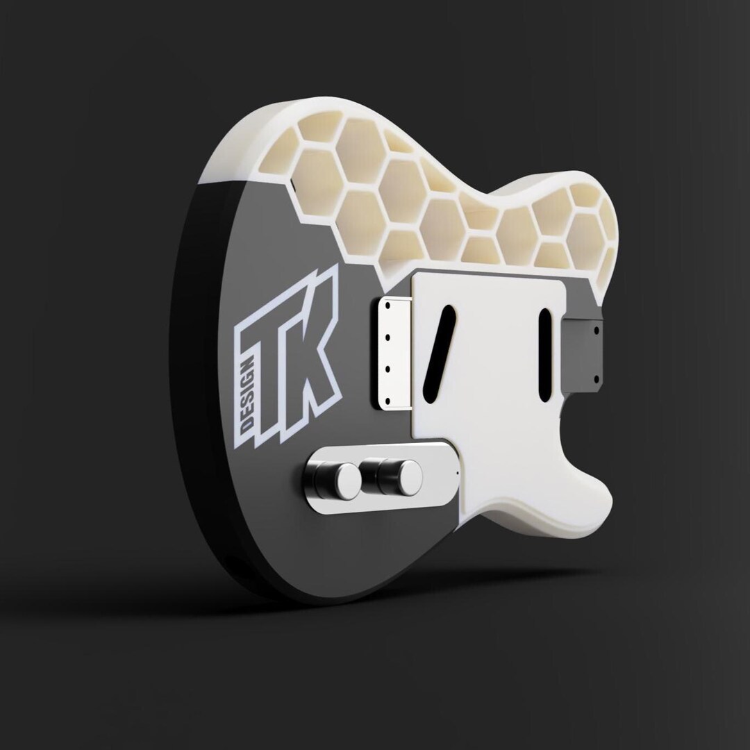 Custom 3d-printed Telecaster Guitars With Your Design, Brand, or Logo ...