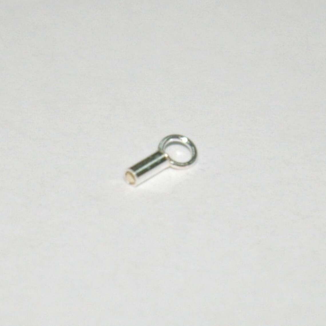 WHOLESALE LOTS 1mm Hole Sterling Silver 925 Crimp End Caps for ...