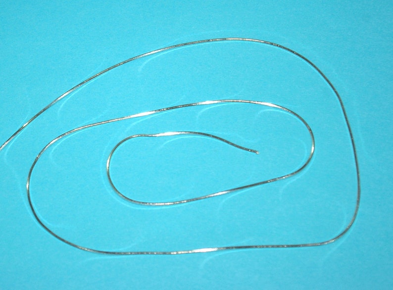 1mm Thick Solid 925 Sterling Silver Diamond Cut SNAKE CHAIN - Etsy