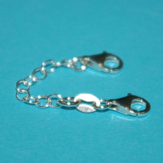 6 Pieces Sterling Silver 925 2 Inch Safety CHAIN EXTENDERS - Etsy
