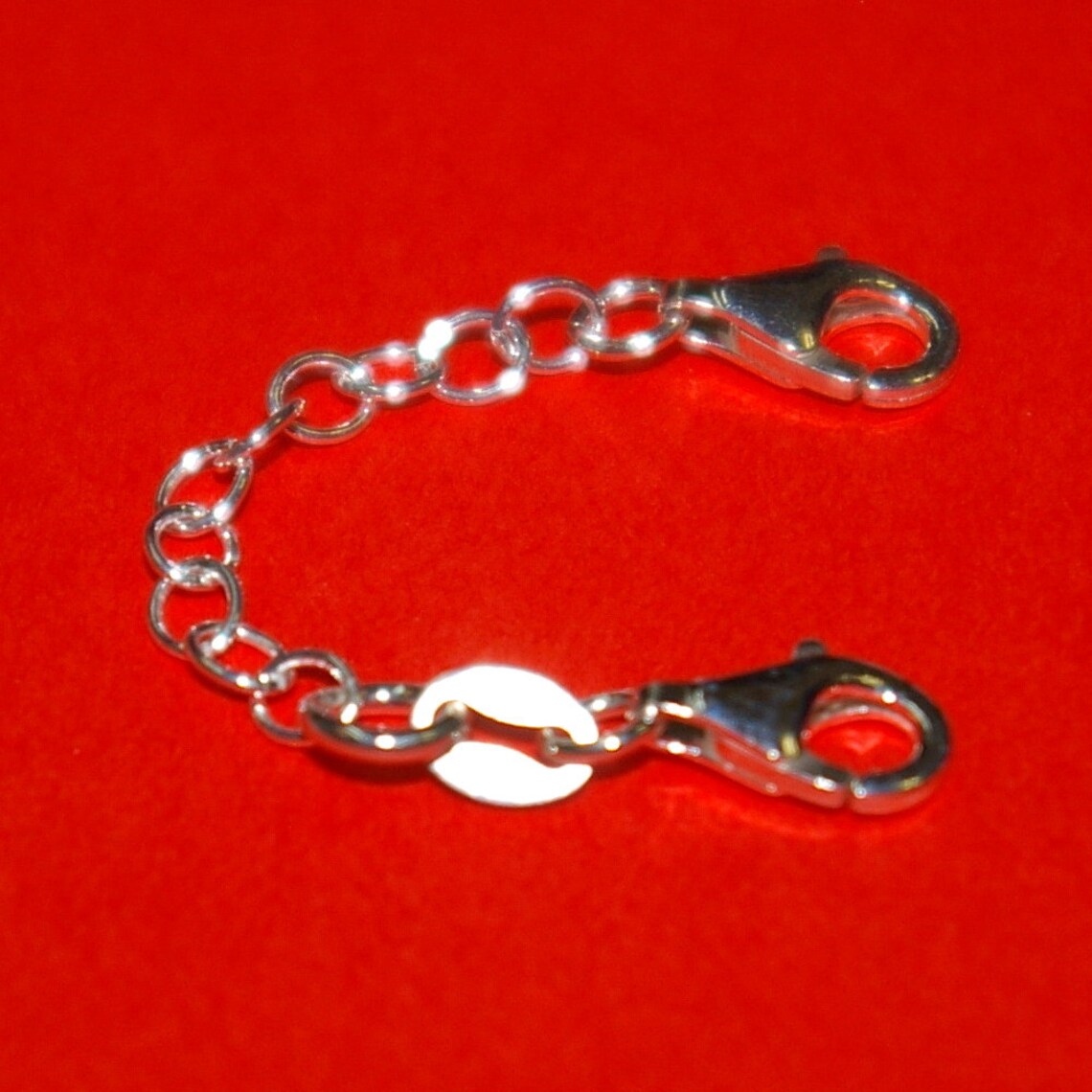 6 Pieces Sterling Silver 925 2 Inch Safety CHAIN EXTENDERS - Etsy