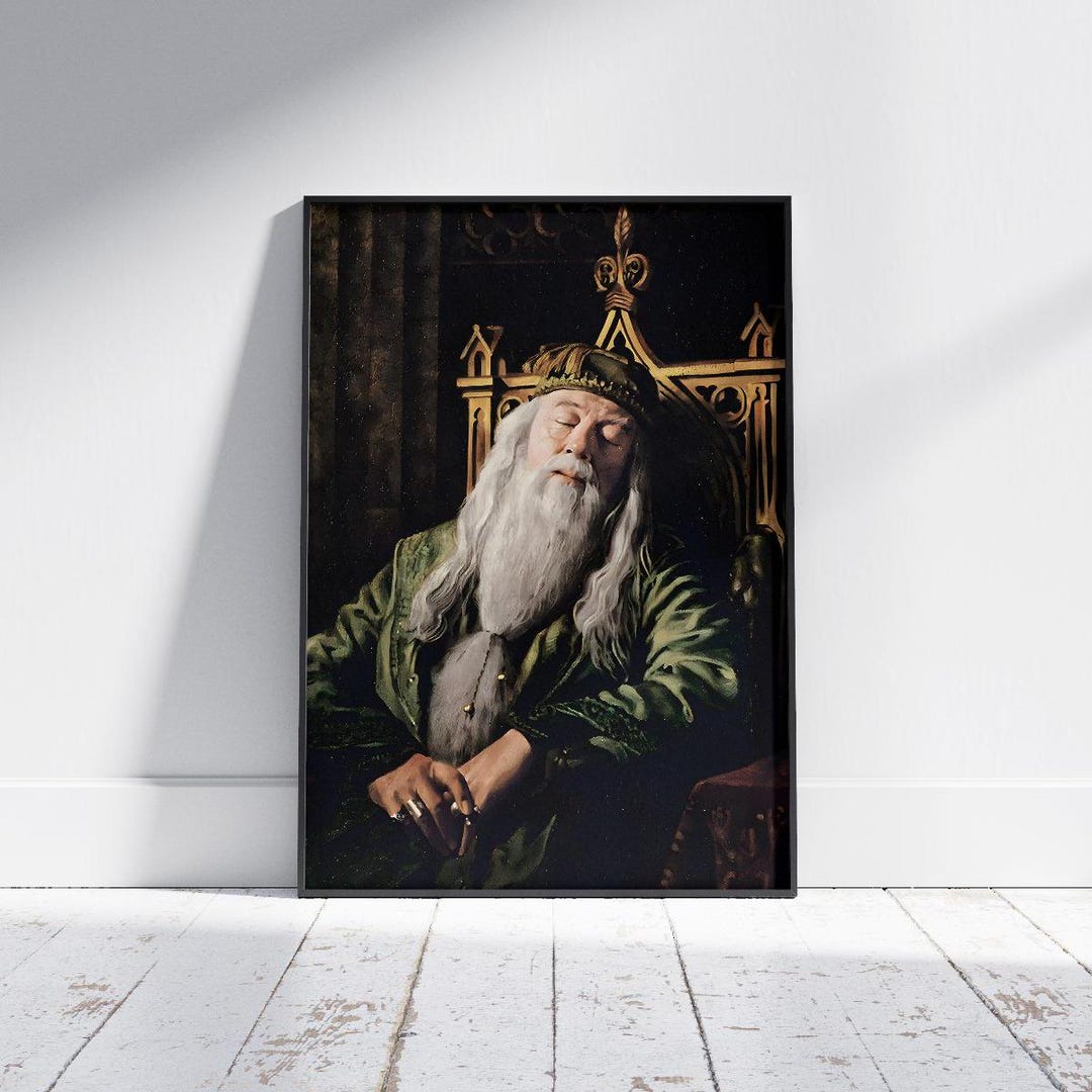 Headmaster Portrait Art Print: Magical School Decor (digital Download ...