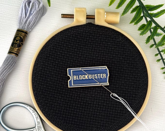 Blockbuster Needle Minder | Needle Keep | Needle Nanny | Cross Stitch ...